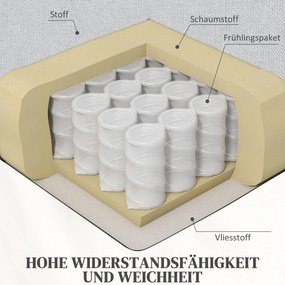 HOMCOM Křeslo pro seniory se stojanem, elektrické, se 3 režimy, 8 masážními body, vyhřívání, pěnové, 91 x 95 x 109 cm, světle šedé| Aosom