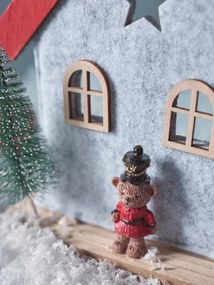 Sinsay - Vánoční dekorace ve tvaru domečku - šedá