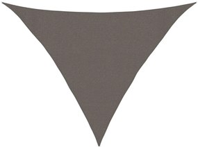 Stínící plachta 160 g/m² antracitová 3 x 3 x 4,2 m HDPE 311089