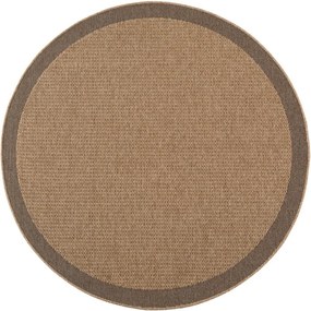 Kulatý vnitřní a venkovní koberec ø 80 cm Timber 1402 – Ayyildiz Carpets