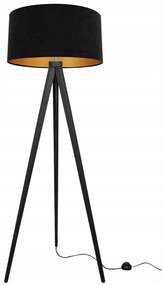 Stojící lampa Mediolan, 1x textilní stínítko (výběr z 10 barev), (výběr ze 6 barev konstrukce), g