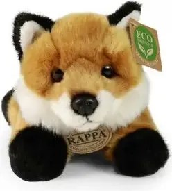 RAPPA Plyšová liška ležící 20 cm / ECO-FRIENDLY / od 0 měsíců