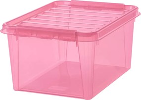 Smartstore Colour Box s víkem, 50 × 39 × 26 cm, 31 l, růžový