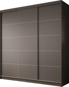 ADRK Furniture Posuvná skříň Greta 200 ADRK-SW-GRE-200-BB