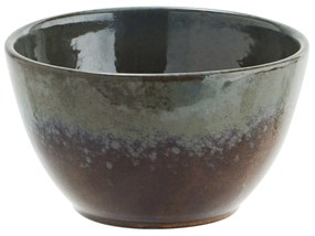 MADAM STOLTZ Kameninová miska Multi Coloured A, béžová barva, hnědá barva, keramika