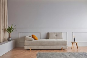 INNOVATION - Rozkládací sedačka SIGMUND DRIP s dřevěnou podnoží
