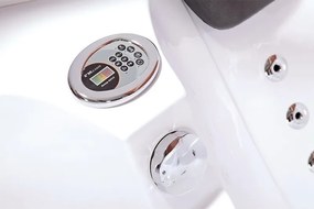 BPS-koupelny Hydromasážní vana HYD-CA631L 180x120 LEVÁ bez ohřevu vody