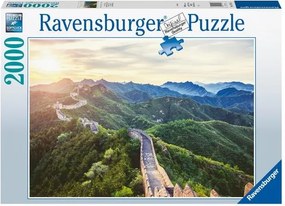 Puzzle ravensburger 171149 čínská zeď ve sluneční záři 2000 dílků