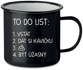 TO DO LIST:  BÝT ÚŽASNÝ - černý plecháček 350 ml