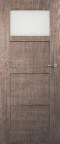 Interiérové dveře vasco doors PORTO model 2 Průchozí rozměr: 70 x 197 cm, Orientace dveří: Levé dveře, Dekor: Dub kartáčovaný