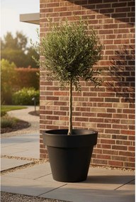 Květináč LEVANTA, plast, výška 128 cm, antracit
