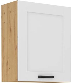 Kuchyňská skříňka LUNA 60 G-72 1F korpus: dub artisan, barva dvířek: bílá