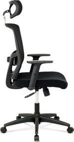 Ergonomická kancelářská židle RELORA - černá síťovina