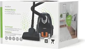 Nedis Sáčkový vysavač černá, oranžová / 700 W / 2 l / Akční rádius 7,5