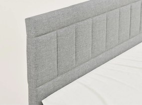 Šedá boxspring postel s úložným prostorem 180x200 cm Caya – Maison de Rêve