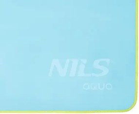 NILS aqua NAR12 Ručník z mikrovlákna světle modrý/zelený