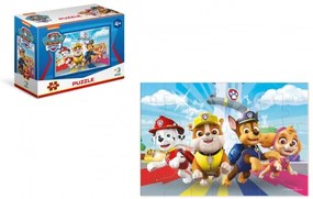 Minipuzzle Tlapková patrola/ Paw Patrol 35 dílků v krabičce 9x6,5x3cm