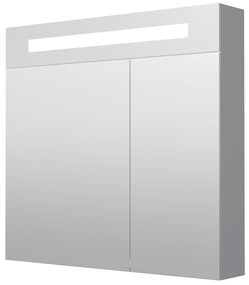 Intedoor R ZS 80 LED zrcadlová stěna 80x75cm RZS80LED Barva: 25 - Dub Gladstone tabákový