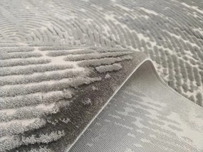 Berfin Dywany, Kusový koberec Vals 8125 Grey, 80x150, šedá, kancelář