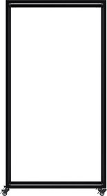 Stojan na palivové dřevo Hilta 25x80x150 cm – černá