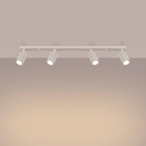 Sollux Lighting Stropní svítidlo KARBON 4L béžové barvy