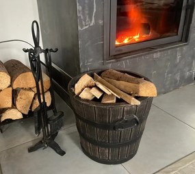 Roto Polka - koš na dřevo