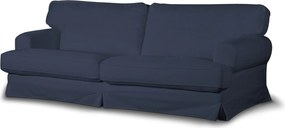 Potah na pohovku IKEA Ekeskog rozkládací barva tmavě modrá látka sametová