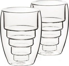Termo sklenice, set 2 ks, 250 ml, HOTCOLD TYP 17
