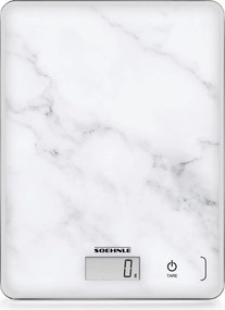 Digitální kuchyňská váha Page Compact 300 bílý mramor