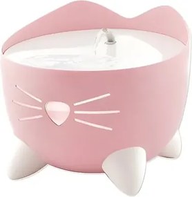 Catit Pixi světle růžová / Fontánka pro kočky / 2,5 l / filtr s trojit