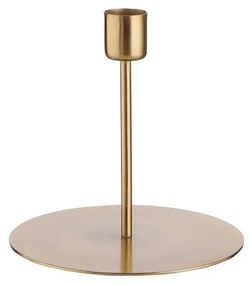 Butlers HIGHLIGHT Svícen na dlouhou svíčku 12 cm - zlatá
