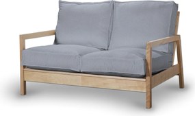 Potah na pohovku IKEA  Lillberg 2-místná nerozkládací barva modrá látka pletený vzor