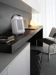 DeLonghi HFX30C18.IW bílá / Ventilátorové topidlo / Keramické / 1800 W