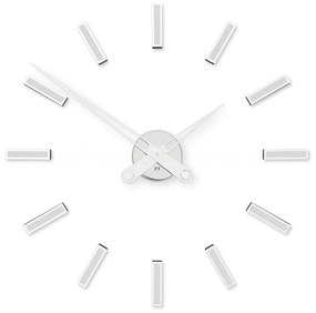 Designové nalepovací hodiny Future Time FT9600WH Modular white 60cm