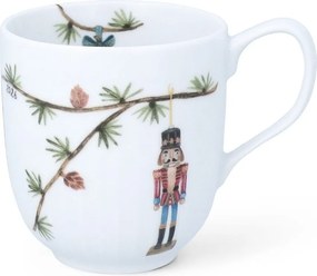 Bílý porcelánový hrnek s vánočním motivem 330 ml Hammershøi Christmas – Kähler Design