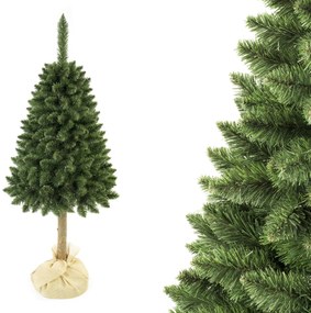 TRENDIE Vánoční stromek Borovice na pníku 180 cm