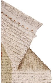 Béžový bavlněný běhoun 80x230 cm Duetto Sage – Lorena Canals