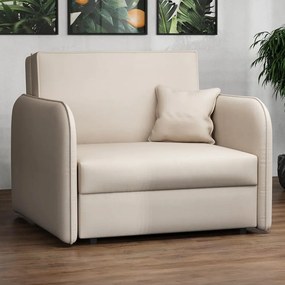 Pohovka VIVA I LOFT | 95 cm | rozkládací + úložný prostor | VÝBĚR TKANIN