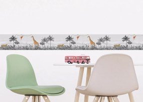 Dětská samolepící bordura na zeď Jungle | 5 m x 13.8 cm | DWBD8175