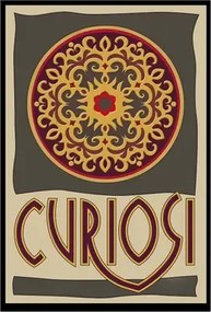 CURIOSI Kulaté puzzle Picoli: Růže / 33 dílků / průměr 9 cm