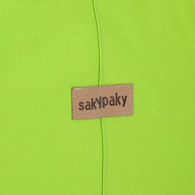 SakyPaky Pohovka GAUí a taburet azurová