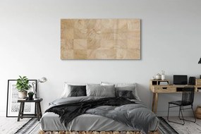 akrylový obraz Dřevo kostka obilí 140x70 cm