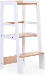 Childhome Učící věž White Natural