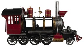 Kovový retro model lokomotivy - 42*13*23 cm