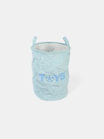 Sinsay - Úložný koš s nápisem TOYS - světle modrá