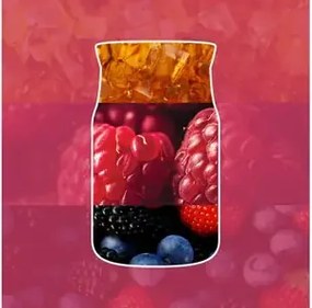 Yankee Candle Signature Red Raspberry střední sklenice 368g / doba hoř