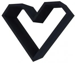 Casarredo Police ve tvaru srdce ARIZA barva černá