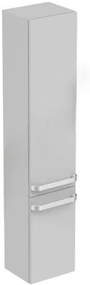 Vysoká koupelnová skříňka Ideal Standard Tonic II / 35 x 30 x 173,5 cm / lesklá světle šedá R4315FA