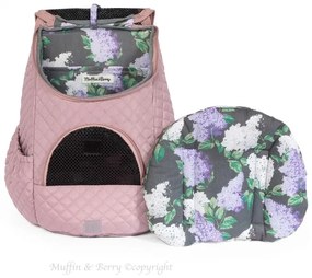Pet Amour Cestovní batoh pro psy a kočky Bella růžový Velikost: M