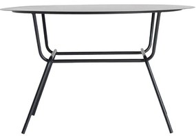 Konferenční stolek erina 75 x 75 cm černý MUZZA